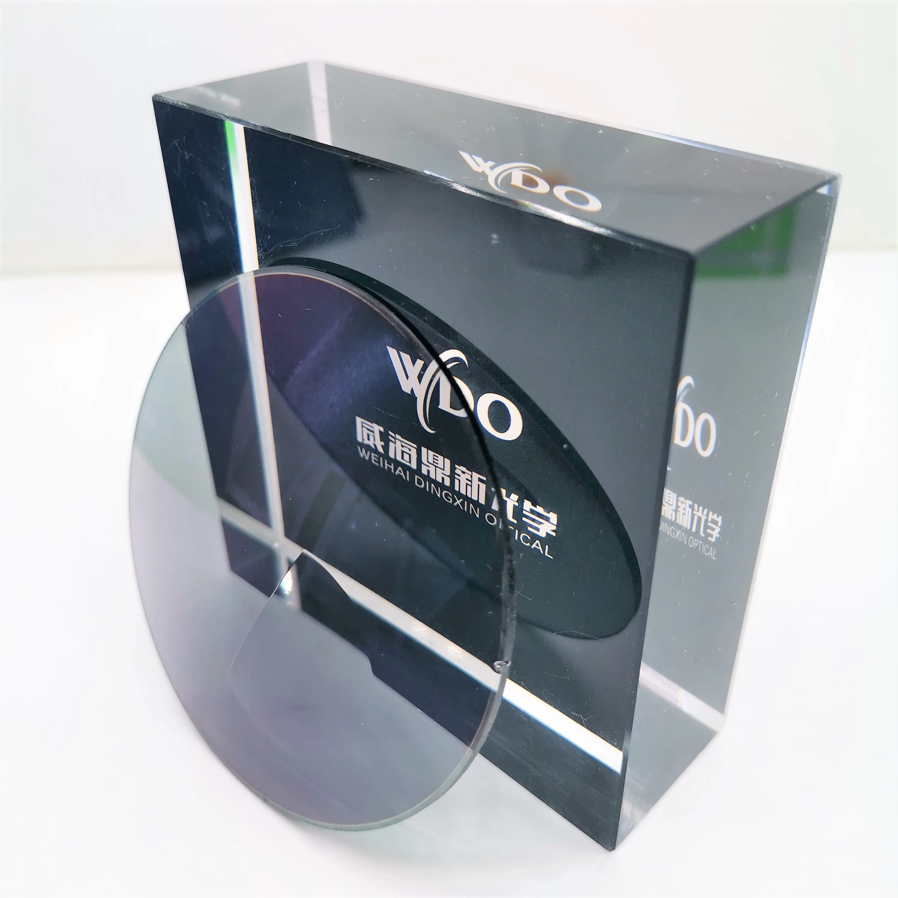 Wdo 1.56 Bifocal Flat Top Transitional Lens Blue Cut Lensa Photocromic ...