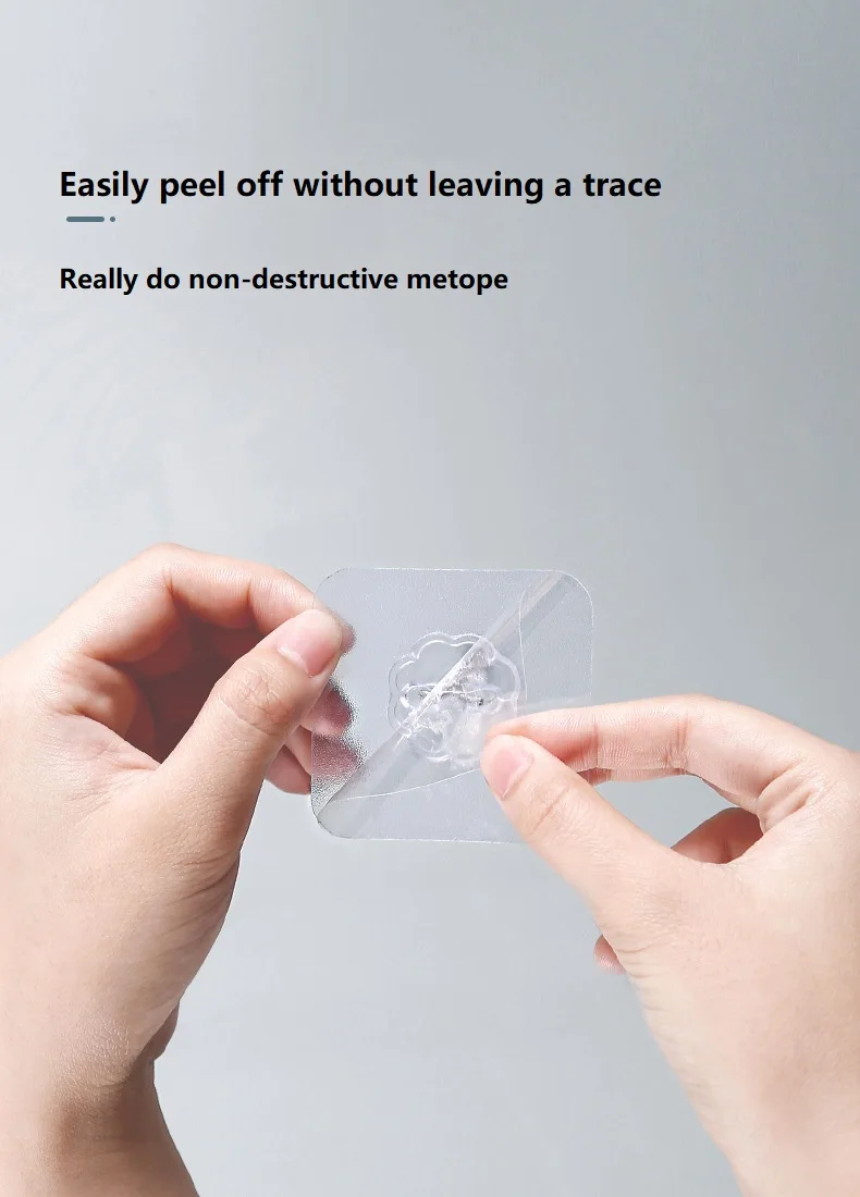 Transparent Wall Hook Wall Storage Suction Cup Kitchen Bathroom ...