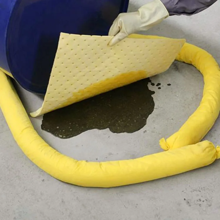 Msds Safety Pp 10cm*3m Chemical Absorbent Socks With Free Samples - Buy ...