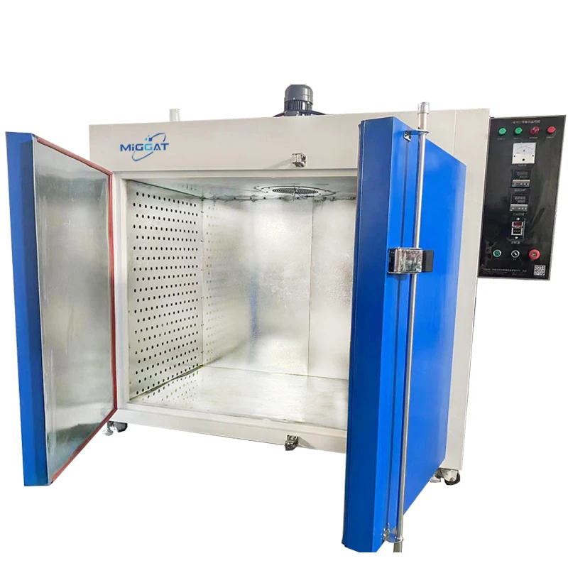 Blue Double Door Intelligent Automatic Temperature Control Dry Oven ...