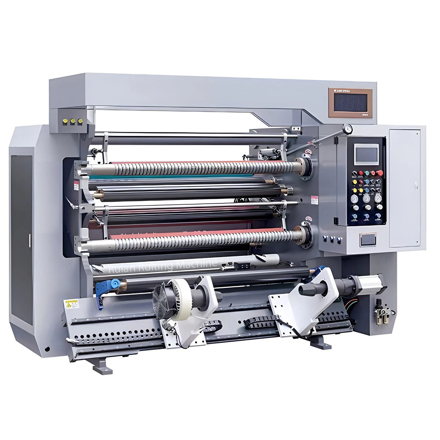 Auto Tension Control System Roll to Reel High Speed Precision Film Foil ...