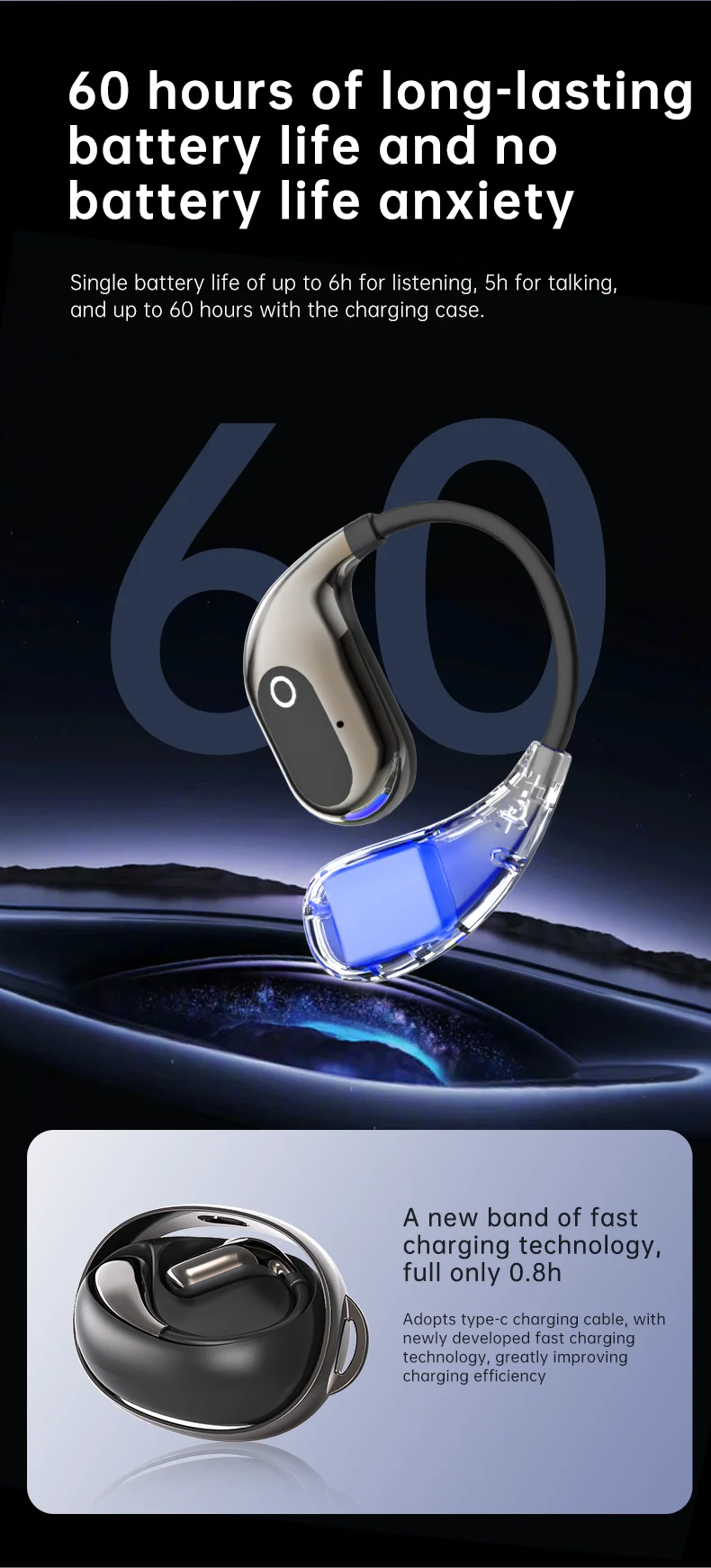 Wholesale Premium XG99 Pro Wireless Open Air Smart Earbuds - Bluetooth ...