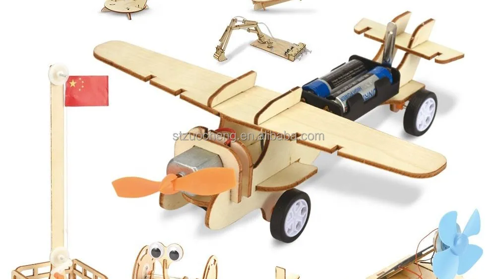 Factory Price Stem Airplane Science Experiment Engineering Toys Diy ...