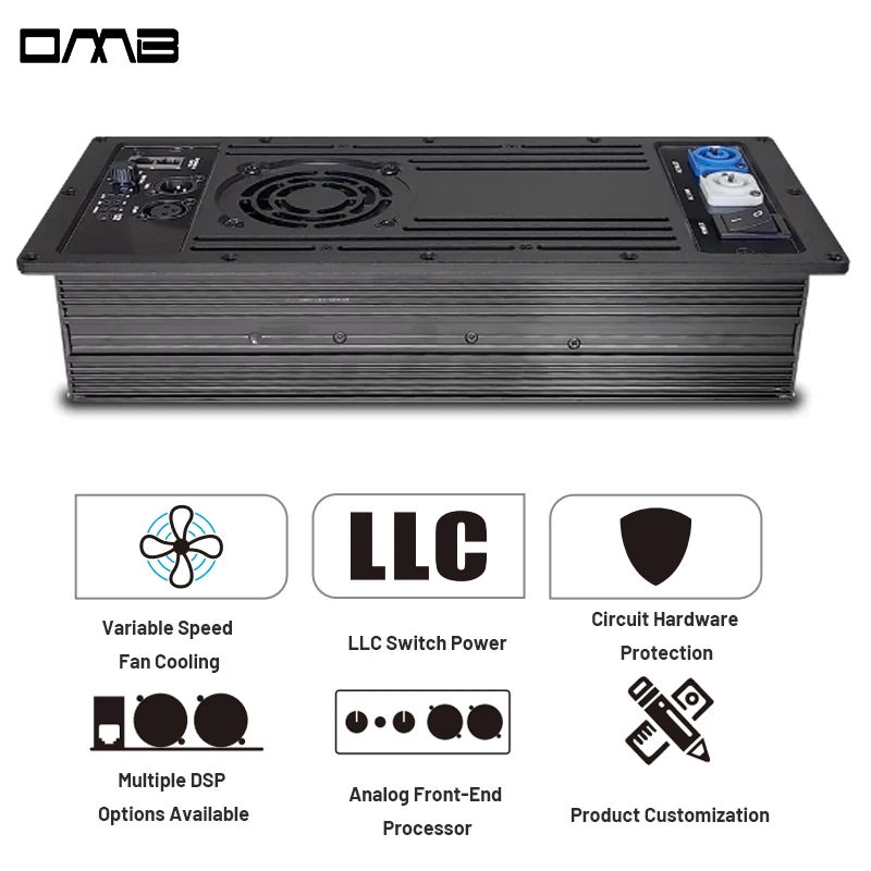 PDA3000 + CQ260D Professional Active Speaker 400w Amplifier Circuit 400 ...