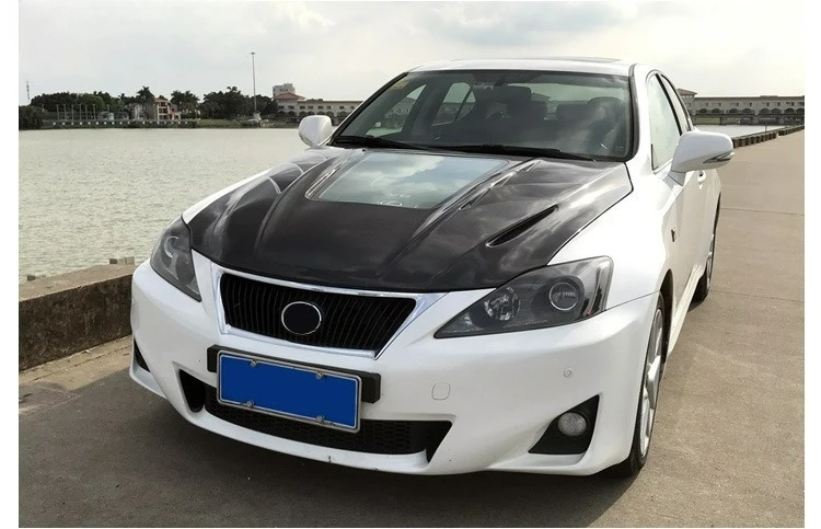 Factory Carbon Fiber Hood For 2006-2013 Lexus Is250 Engine Hoods Lexus ...
