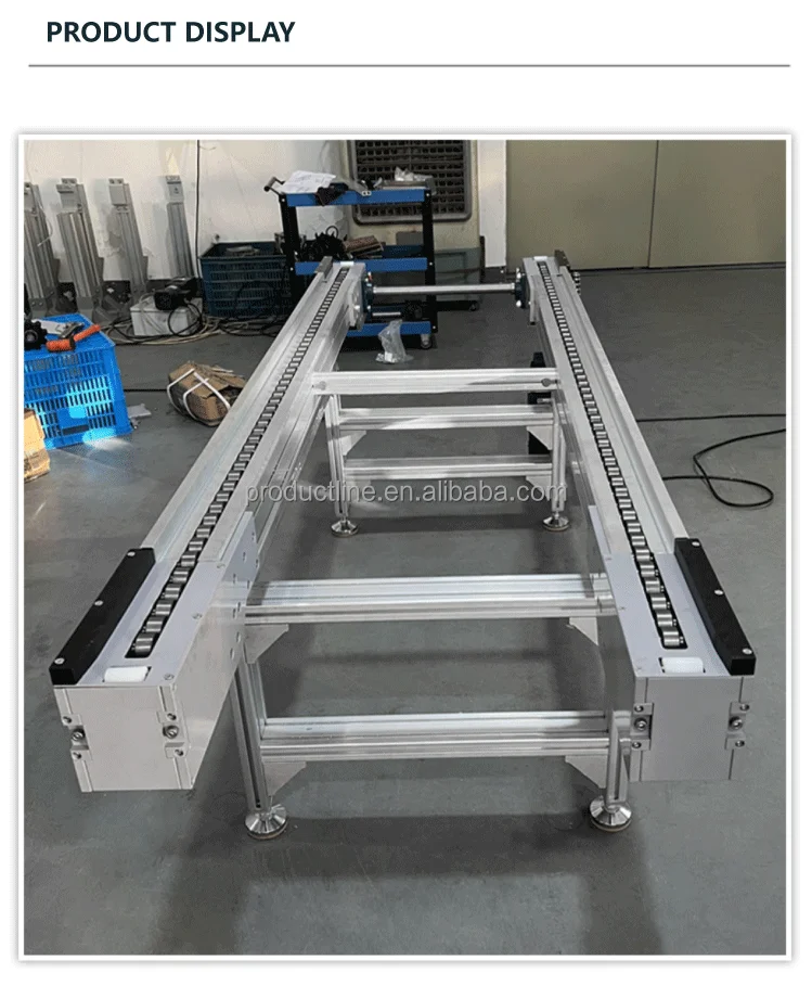 Cvc Production Conveyor Systems Speed Free Flow Chain Line Assembly ...