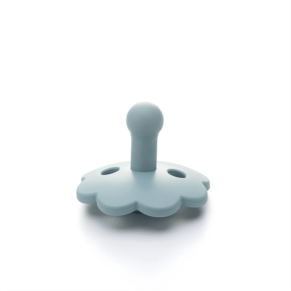 Wholesale New Bpa Free Baby Sherpa Flower Pacifier Clip Chain Silicone ...