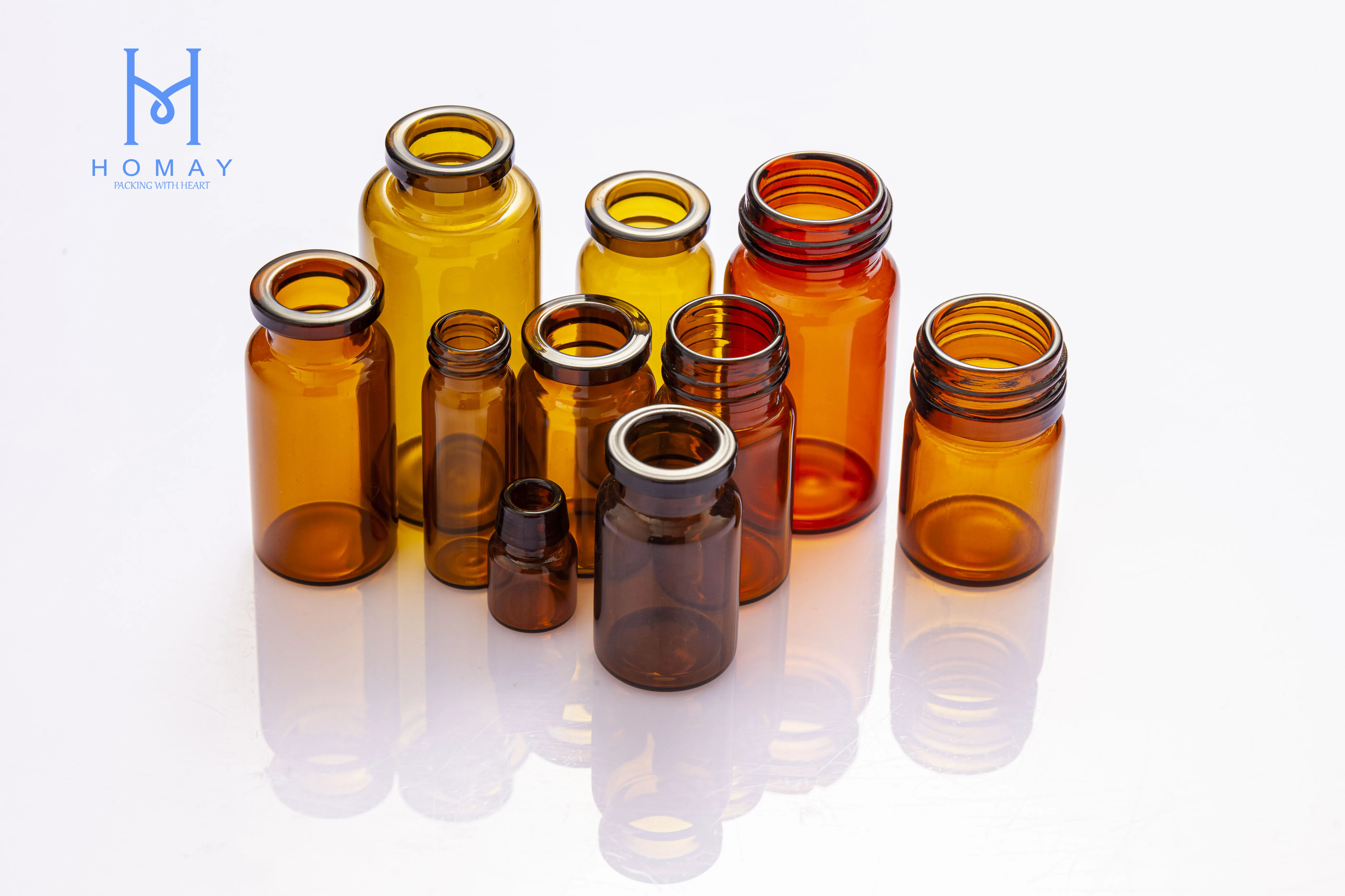 2R 4R 6R 8R 10R 15R 20R 25R 30R ISO Standard Glass Vials