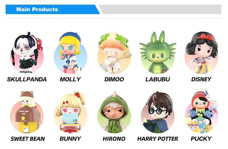 Laura Collection Sweet Monster Series PVC Fashion Toys Space Capsule ...