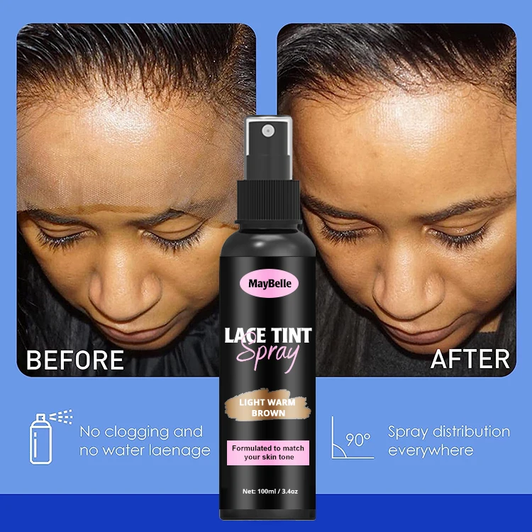 Lace Tint Spray for Wigs - Waterproof & Natural Colors