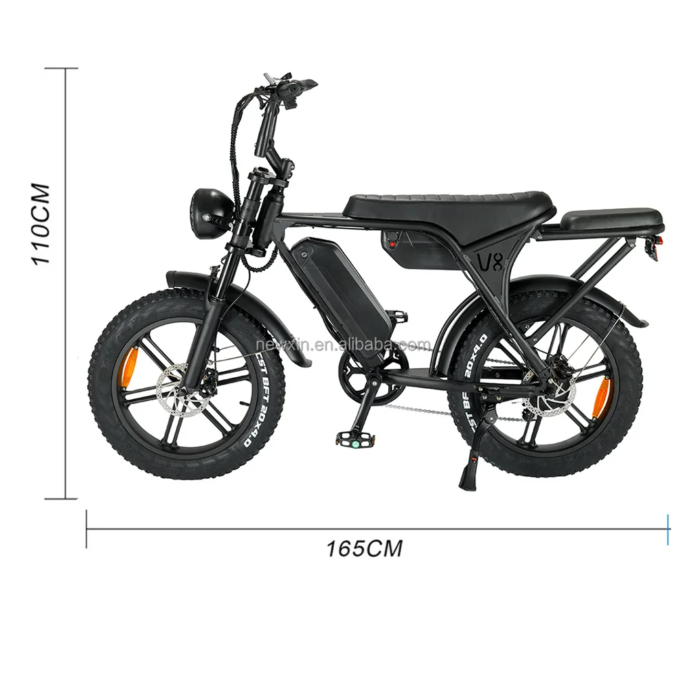 Moped Fat Bike Elettrica Ouxi V8 Max Electric Ebike Dual Battery Long Range Eu Warehouse - Buy ...