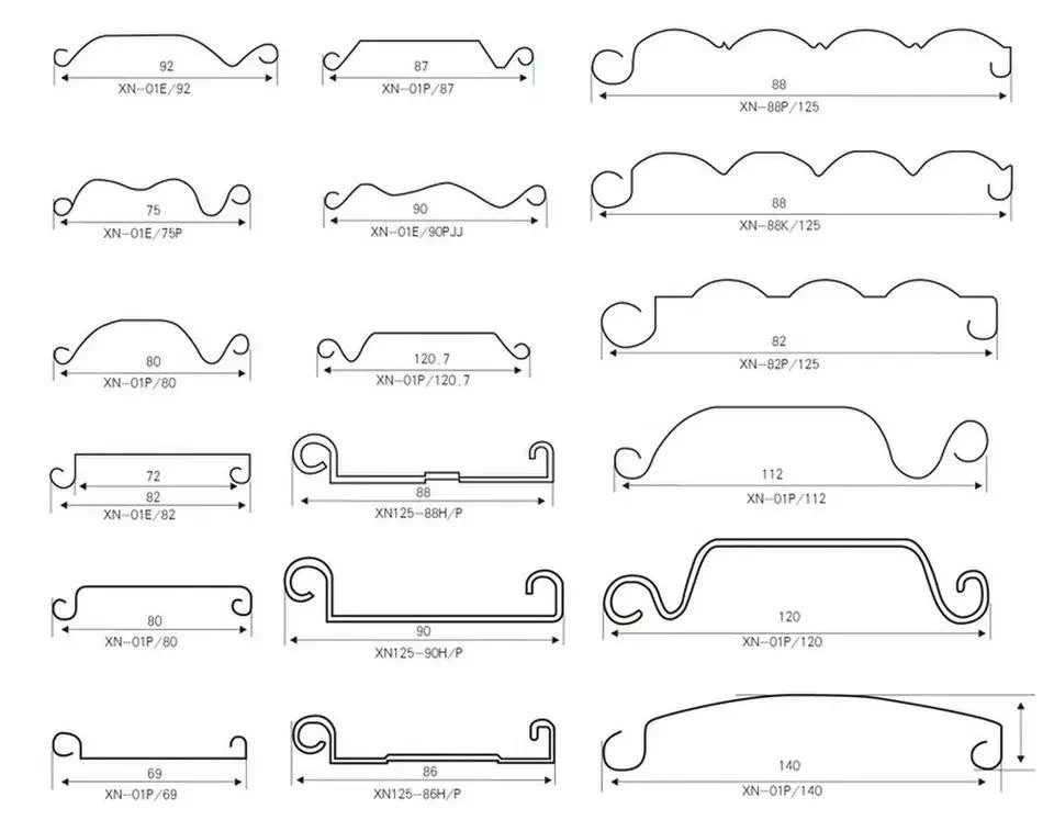 Roller Shutter Door Sheet Slats Roll Forming Machine Equipment For ...