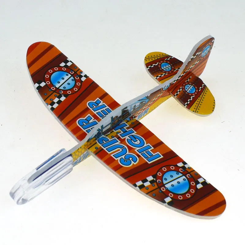 Foam Flying Glider Toy Cheap Wholesale Plastic Airplane Launcher Kids ...