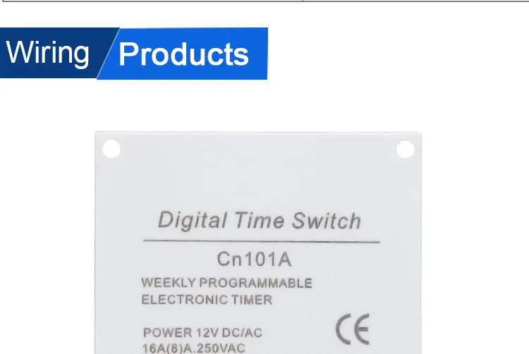 CN101A Timer Switch 12V Time Control Switch Microcomputer Control Circuit Power Automatic Power ...