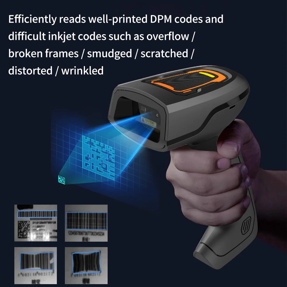 Alibaba.com: Xincode OCR MRZ Handheld IP65 2D Barcode Scanner with Stand, Wireless QR Code ...