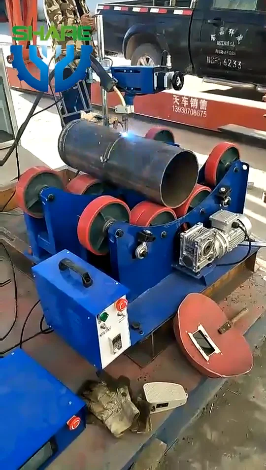 Portable Automatic Pipe Welding Rotators Positioners Used Turning Roll ...