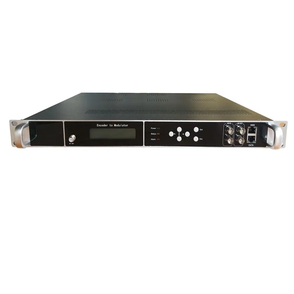 4-Channel H.264 Encoded 1080p Digital RF Encoder Modulator with DVB-C ...