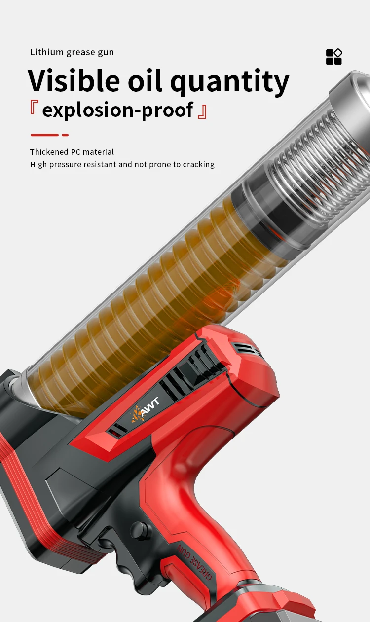 Cavitt Manufacture Customization 600CC Lithium Battery Electric Grease ...