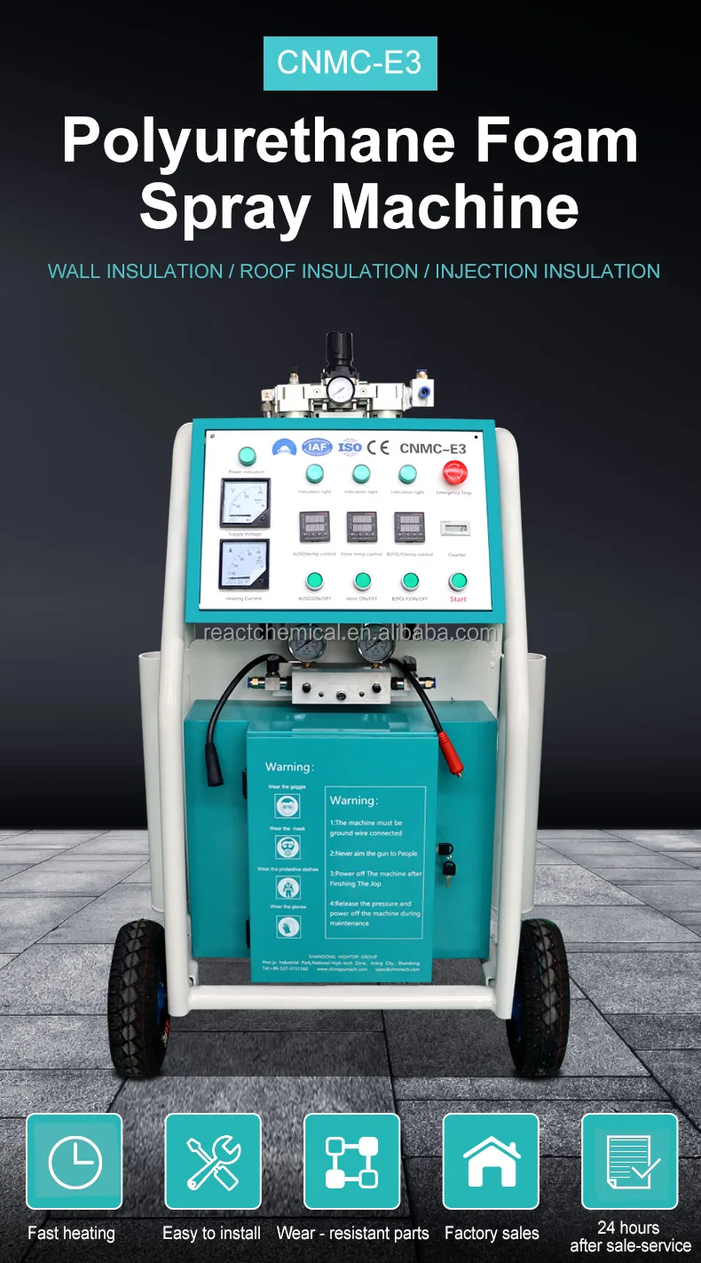 Spray Foam Machine with Long Life - E 20 Spray Foam Machine