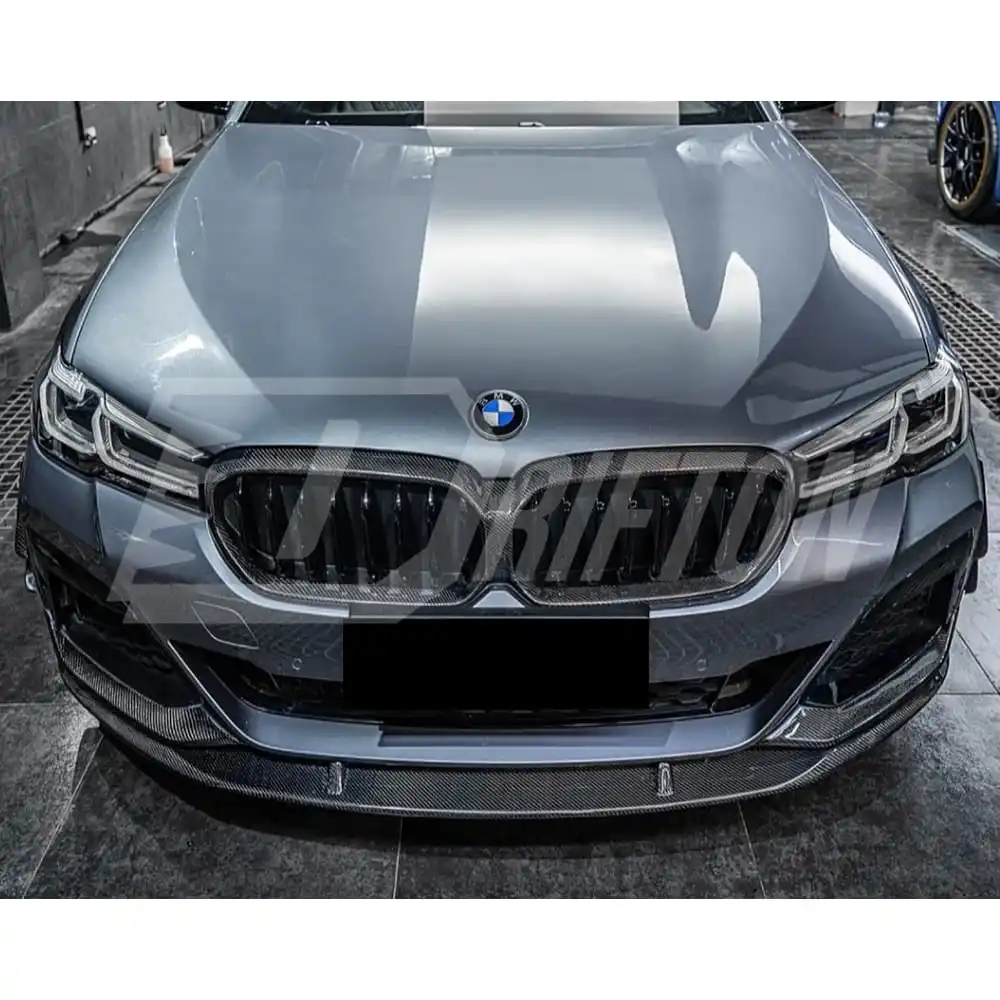 MP Style Carbon Fiber Front Lip for BMW 5 Series G30