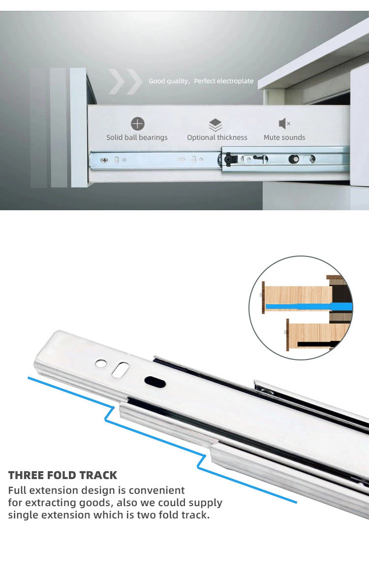 Topcent Telescopic Drawer Rails - Durable & Smooth Slides