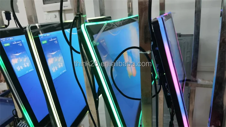 Cheap Game Vertical Display 32inch 43 Inch Curved Screen Touch Monitor ...