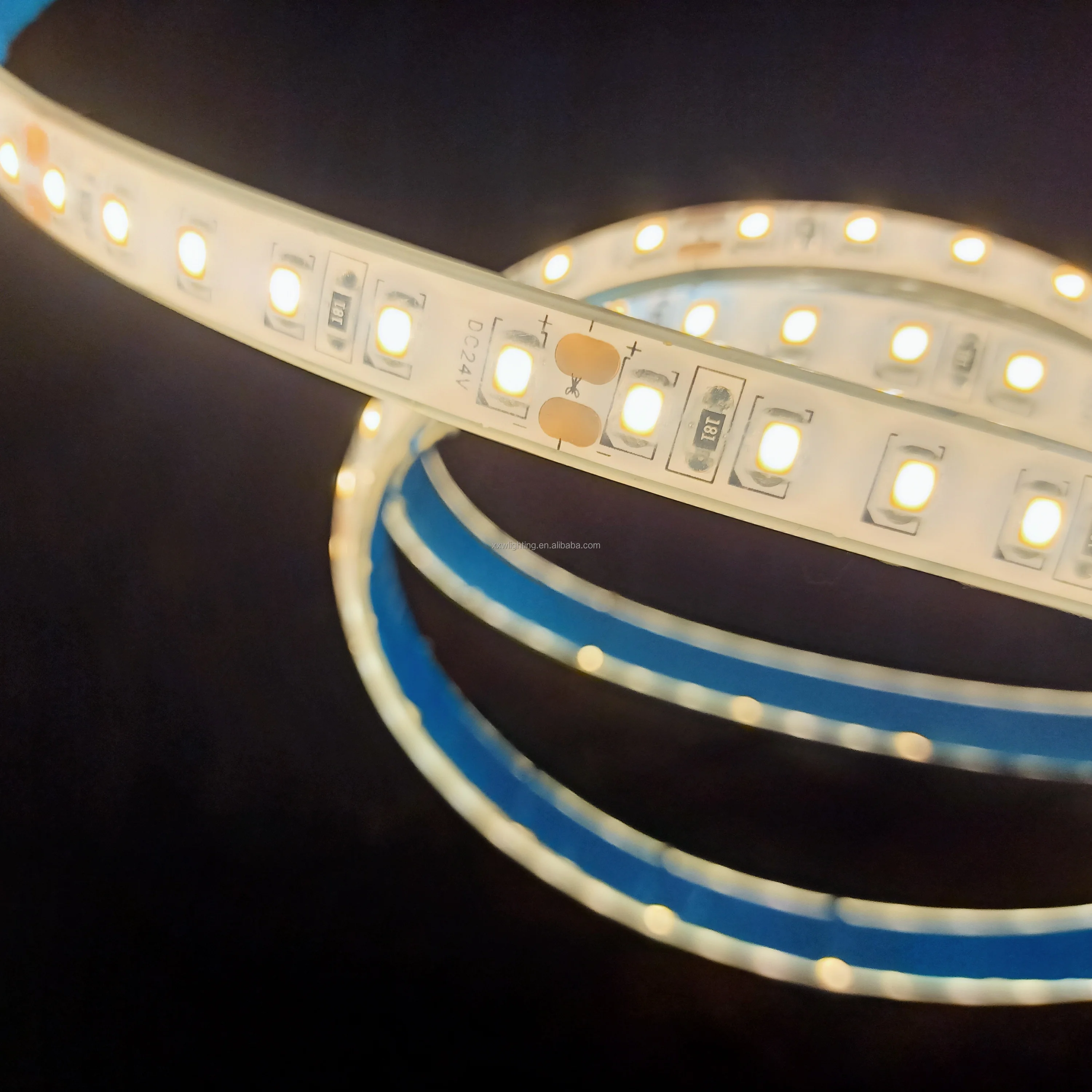 Silicon Linear Led Strip Light 24v 2835 50m 100m - Buy 2835 Flex Strip ...