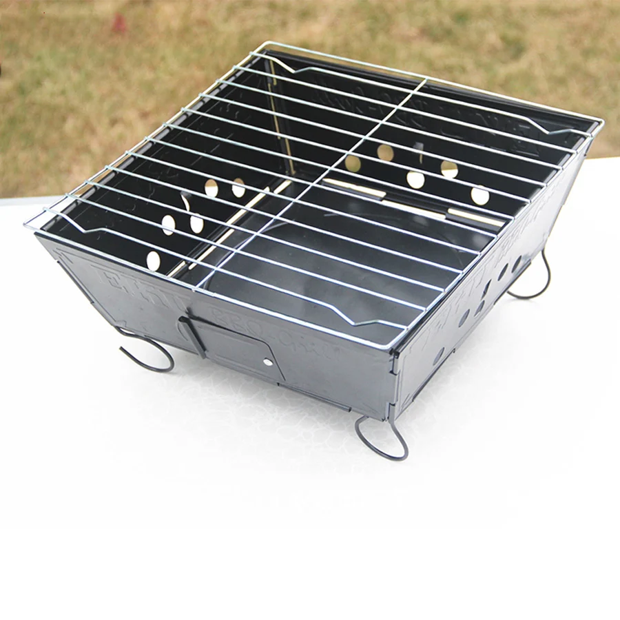 Disposable Instant Outdoor Camping Barbecue Folding Portable Charcoal ...