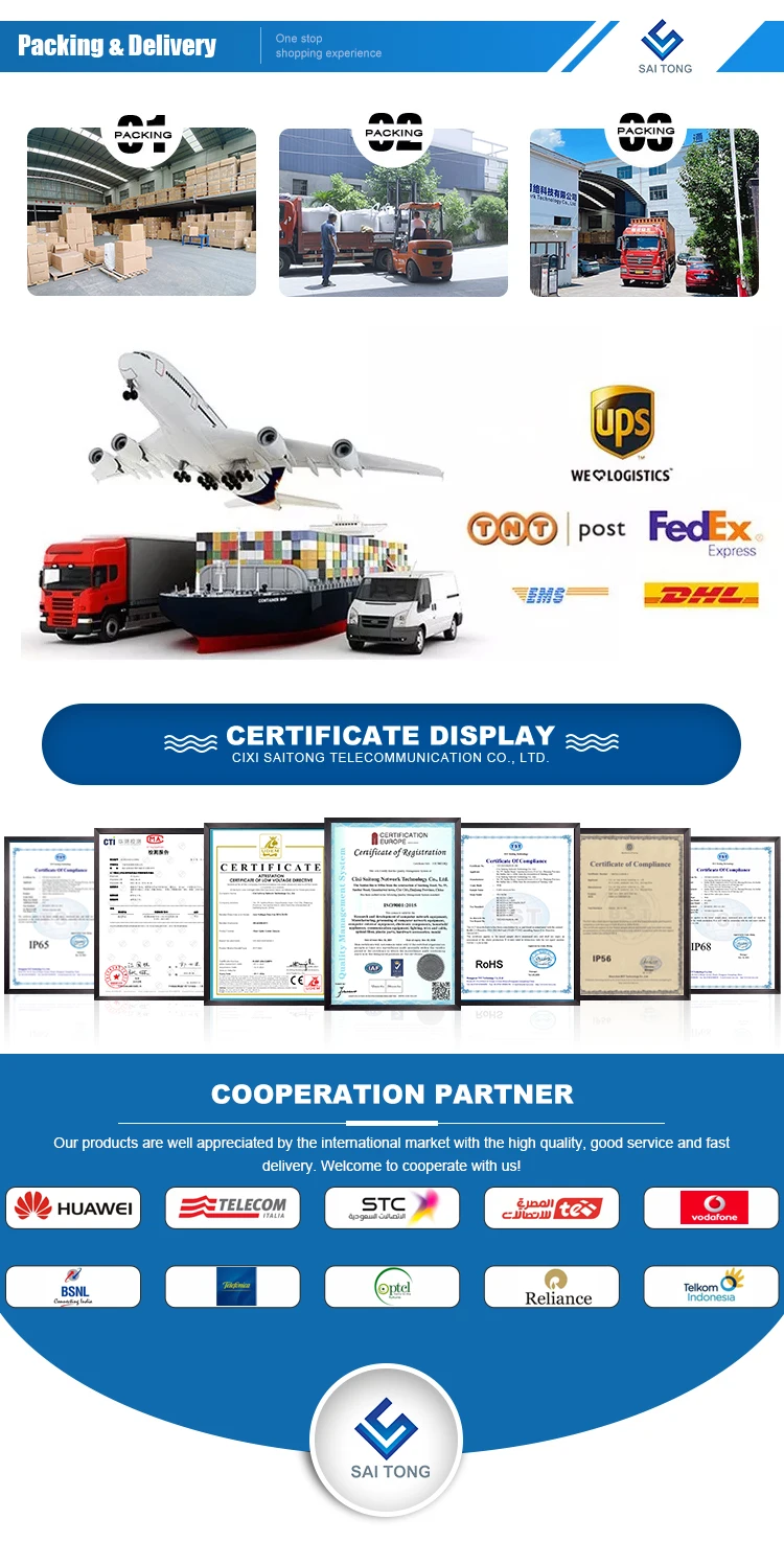 Indoor Outdoor FAT 16 Port FTTH Fiber Terminal Box Fiber Optic Splitter ...