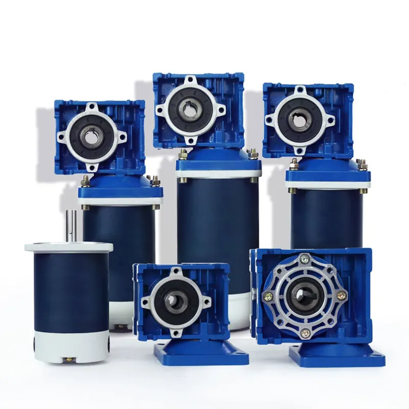 NMRV 12V 24V DC Motor Worm Gearbox - High Efficiency Motors
