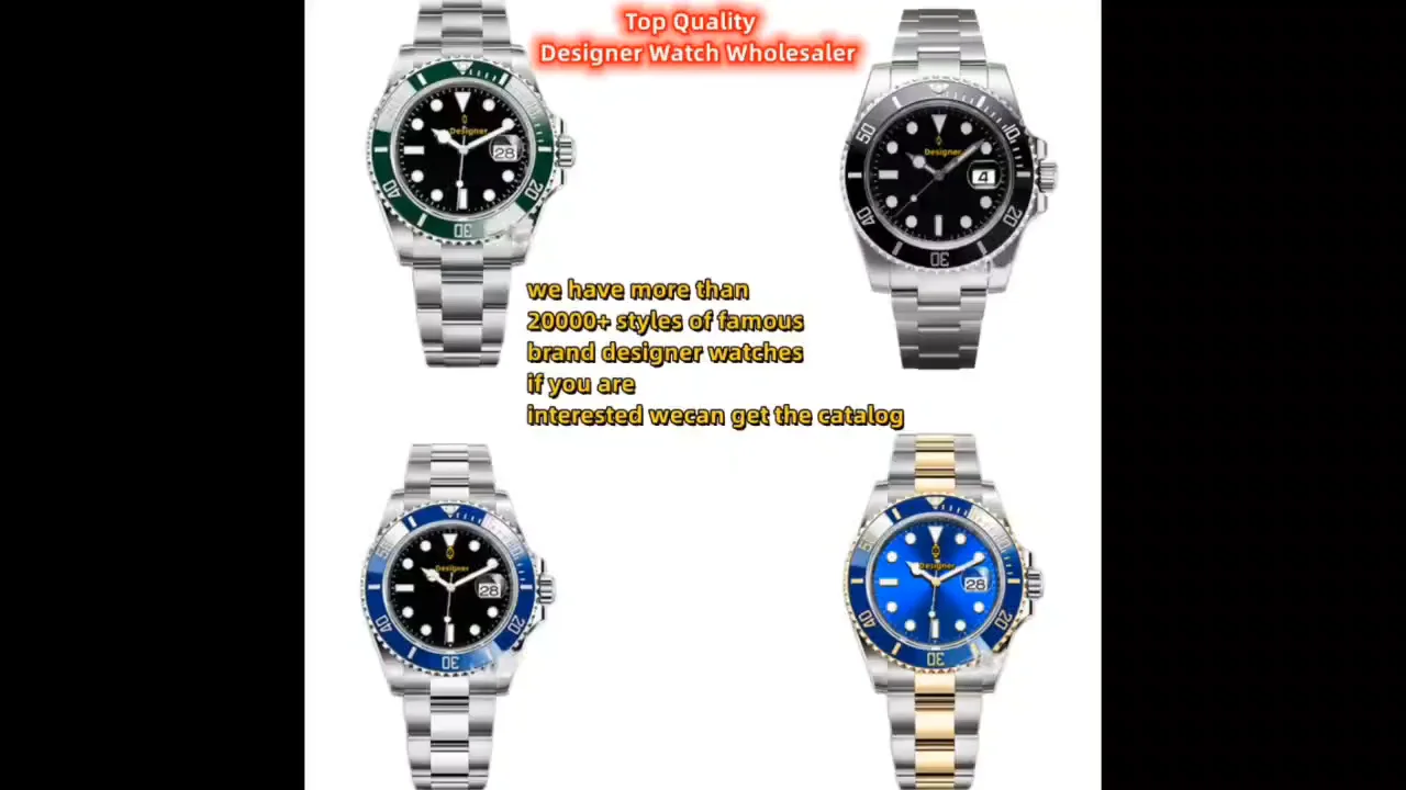 Clean Factory Waterproof 904l Stainless Steel Watch High Quality Luxury ...
