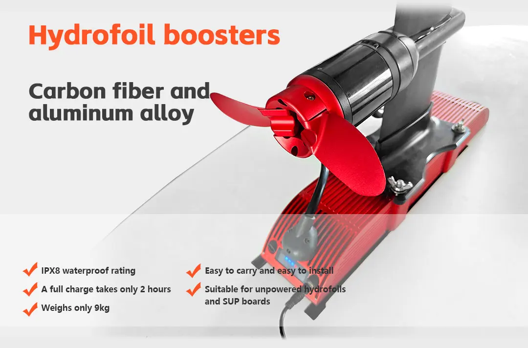 New Hydrofoil Thruster Motor Booster - Electric Surfboard Drive with ...