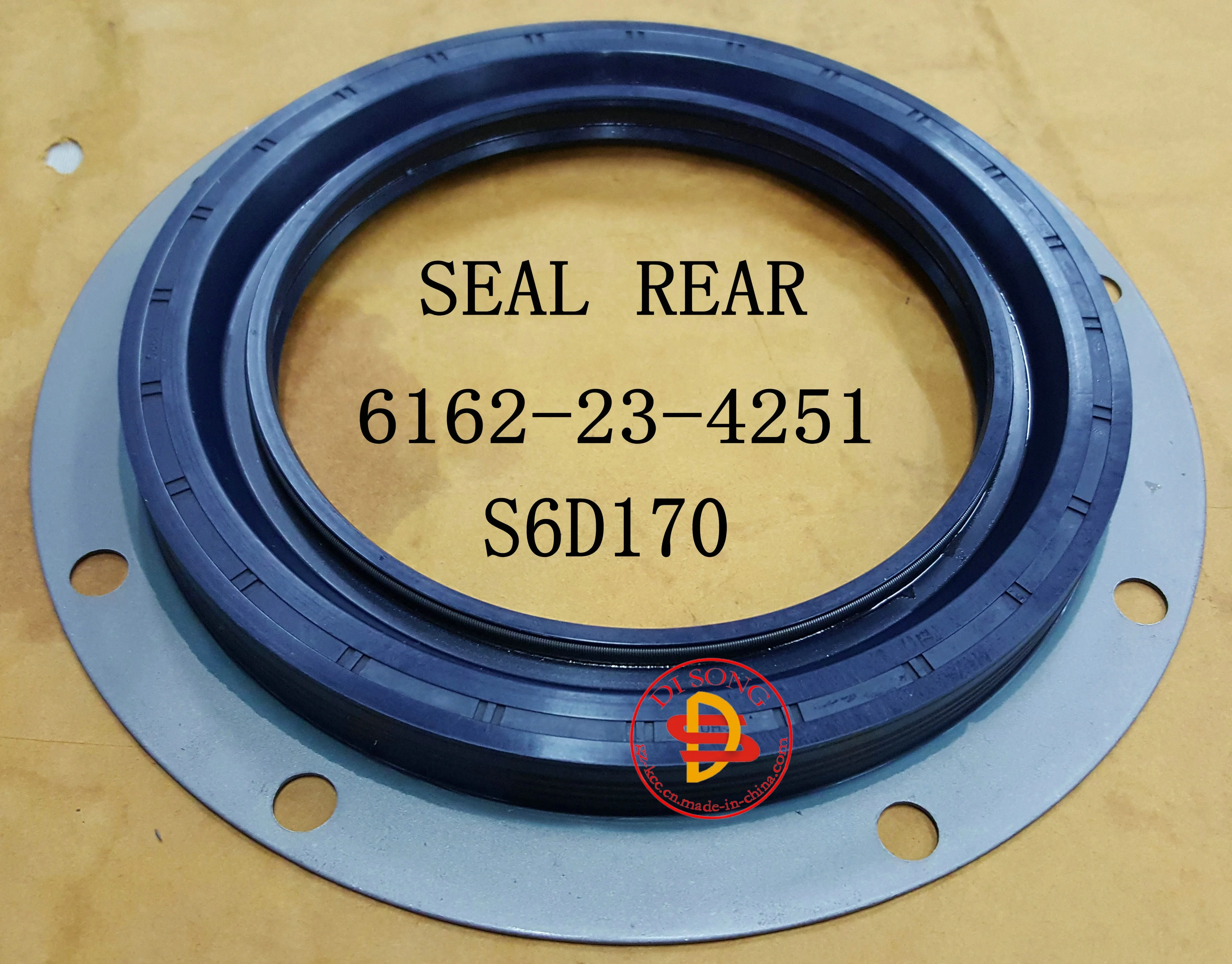 发动机S6D125挖掘机PC400-7 PC400-8推土机D65EX轮式装载机WA470-3的曲轴前密封AE3963F 6150-21 ...