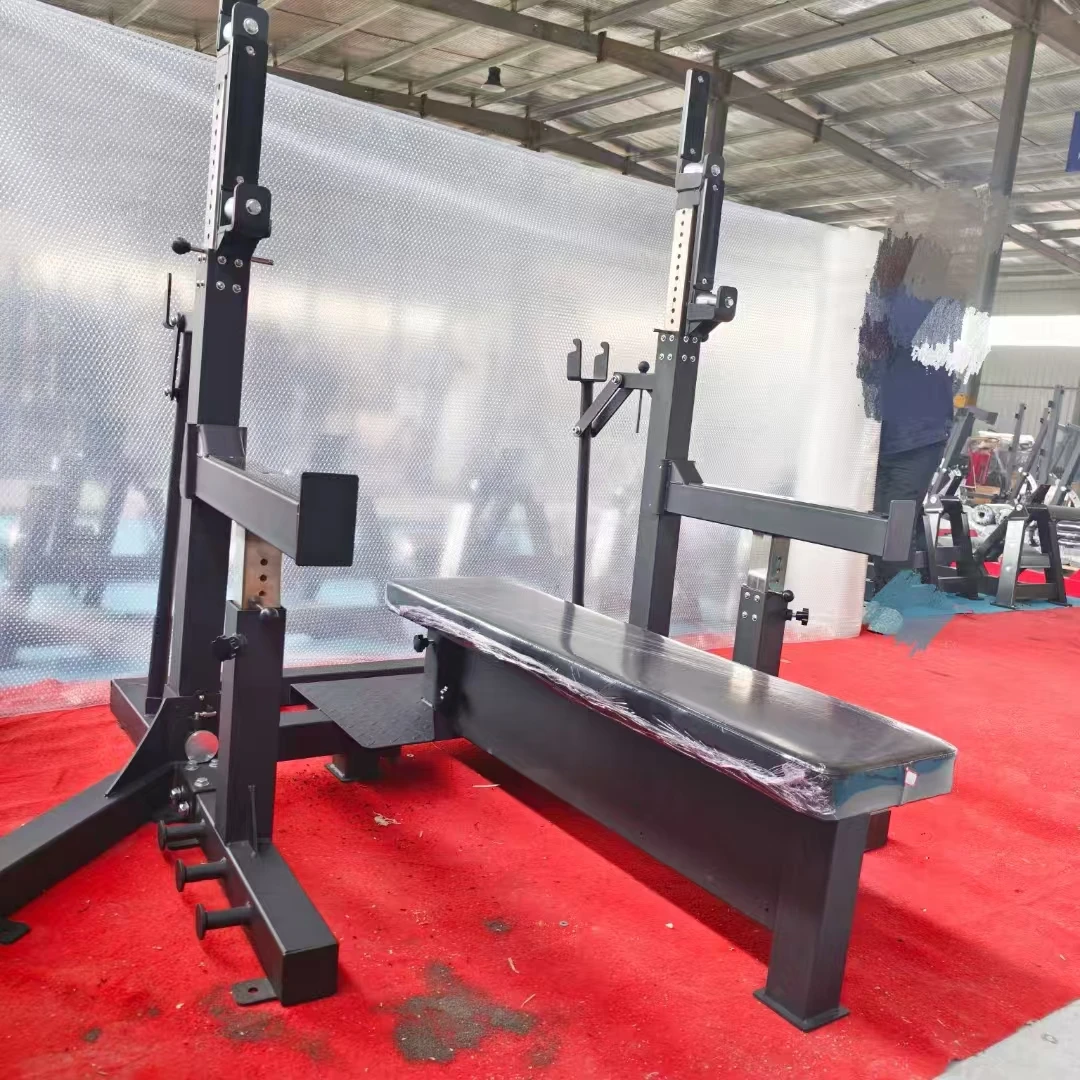 Gym Commercial Powerlifting Combo Rack - Strong & Adjustable