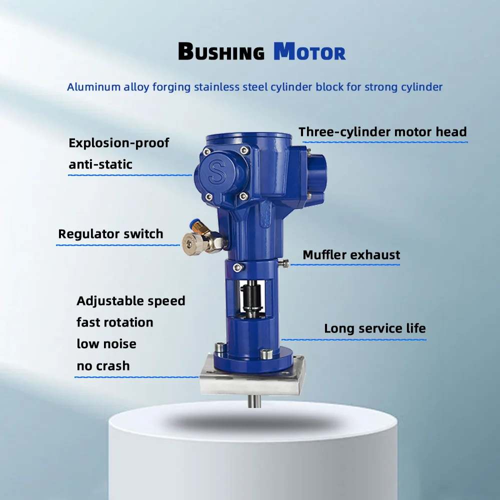 SPRALL Agitator IBC Tank Pneumatic Mixer - 1000L Capacity