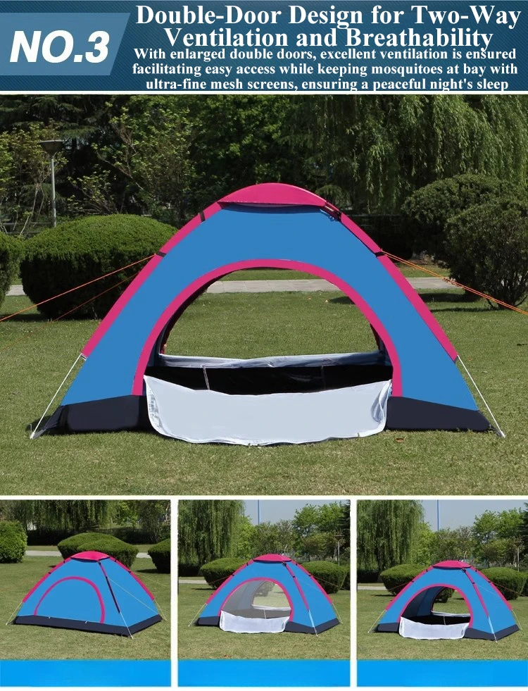 Couples Outdoor Automatic Portable Folding One-bedroom Camping Tent ...