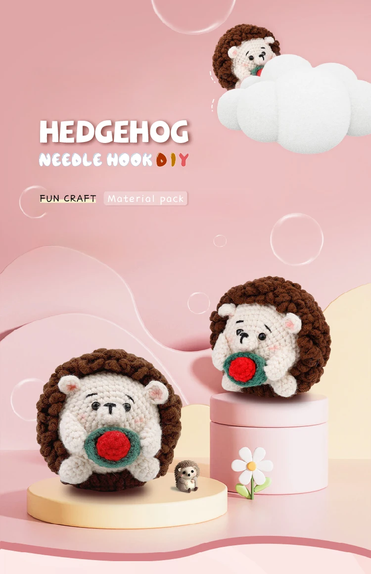 Diy Easy Crochet Starter Kit All In One Crochet Knitting Kit For ...