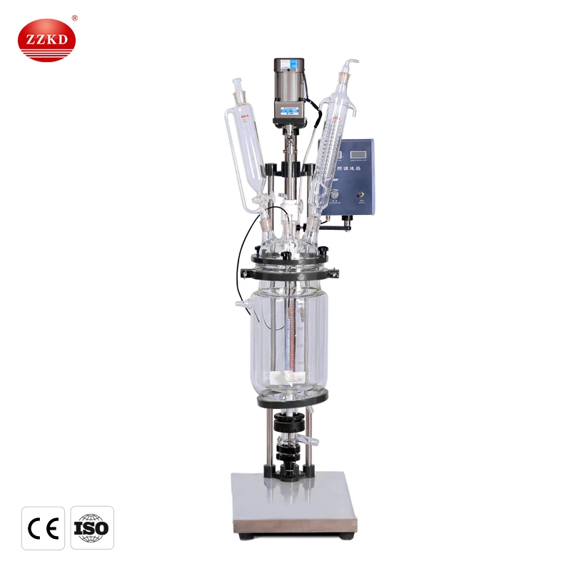 KD Small Glass Bioreactor - High Safety & Semi-automatic