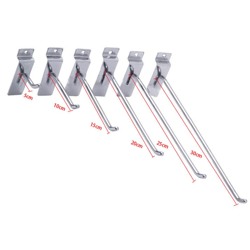 Alibaba.com: Grid Panel Single Wire Hook Metal Chrome Hanging Wall ...