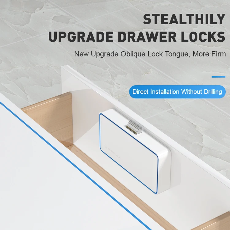 Stainless Steel Hidden Invisible Electronic Rfid Card Cabinet Drawer ...