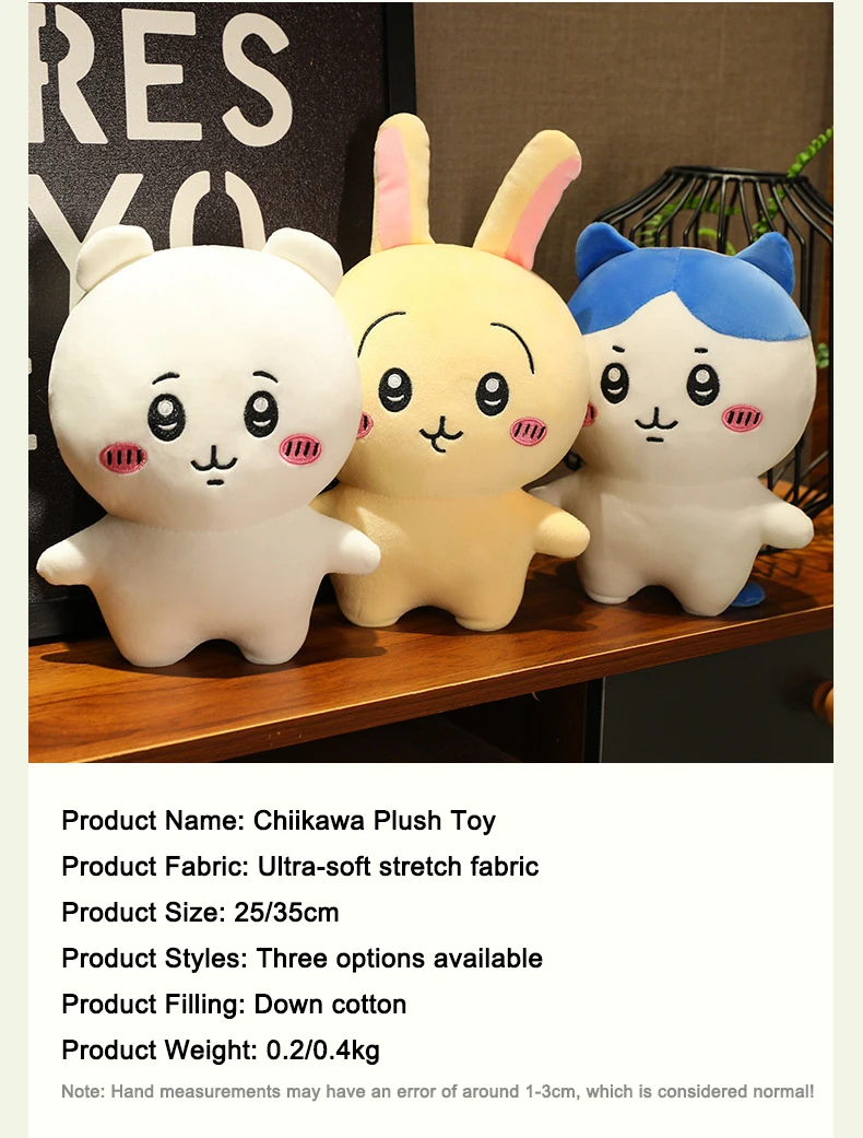 Cute Japanese Cartoon Anime Characters - Perfect Plush Toys