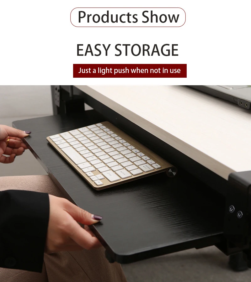Attachable Pull Out Mount System Clamp on Keyboard Tray| Alibaba.com
