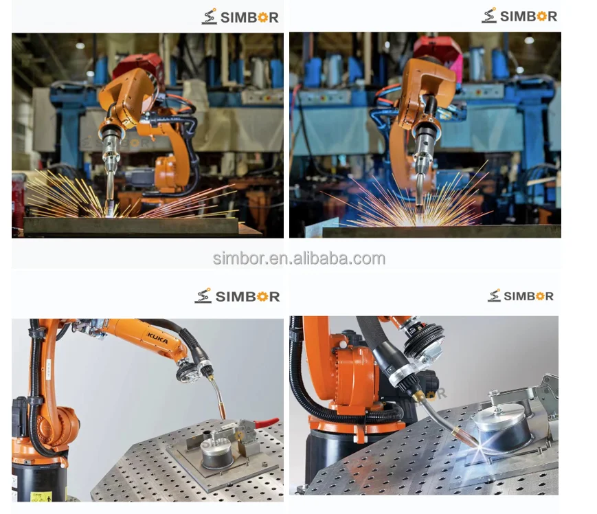6 Axis Laser Welding Robot Tig Arc Spot Welding Robot Stainless Steel ...