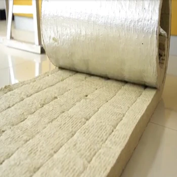 Soundproof Basalt Rock Wool Insulation Board Mineral Rock Wool Blanket ...