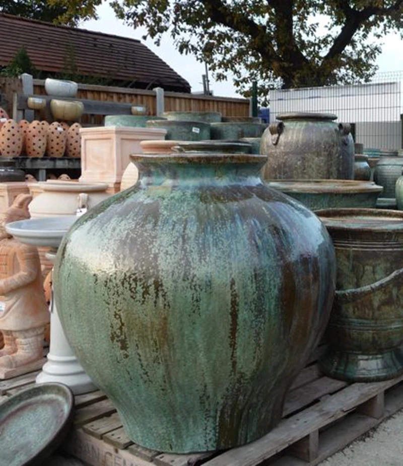 Extra Large Outdoor Planters - Ceramic Pottery by Eastwood Stone