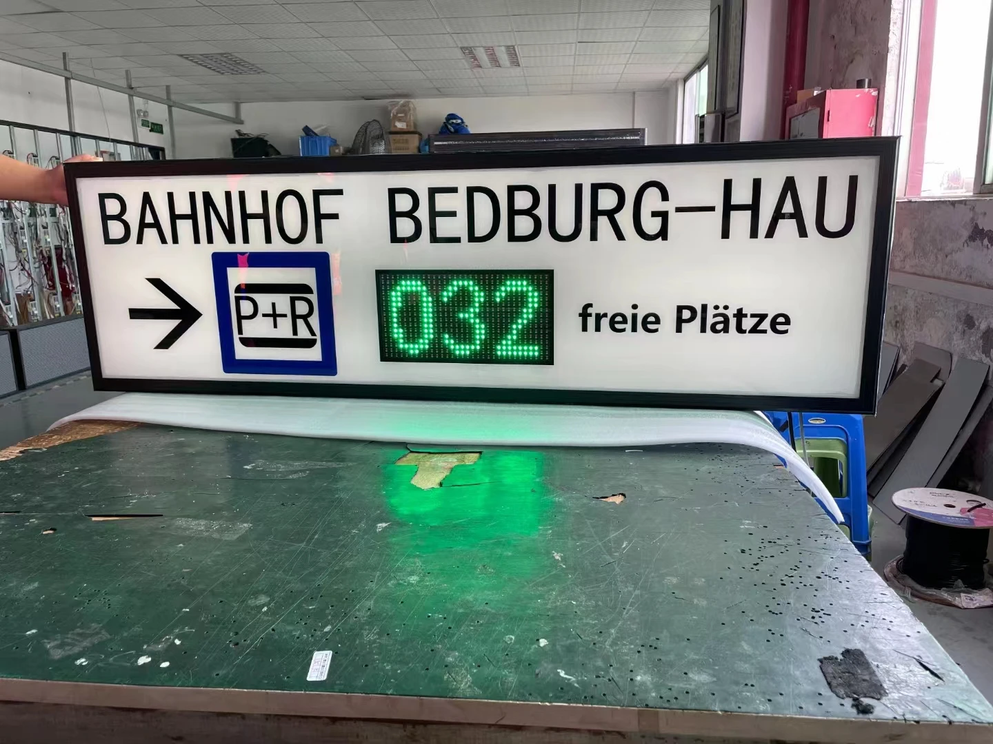 Rs485 Two Direction Available Parking Spot Led Display For Pgs Parking ...