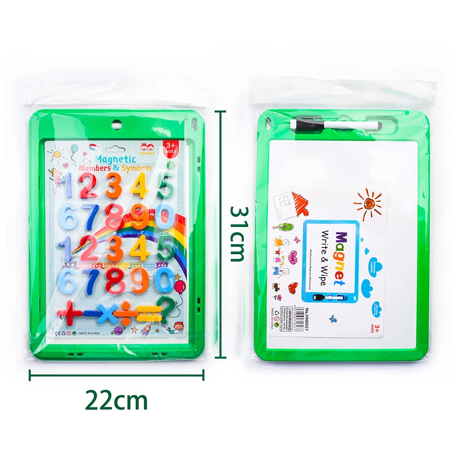 Colorful Plastic Alphabet Refrigerator Magnet Educational Toy Fridge ...