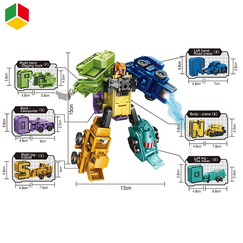 DIY Alloy Robot Car Toy - Educational Fun for All Ages