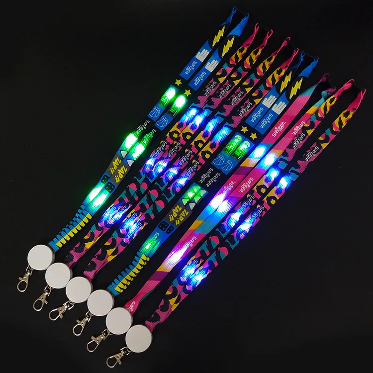 Customized Logo Led ID Card Holder Acrylic ID Badge Holder with ...