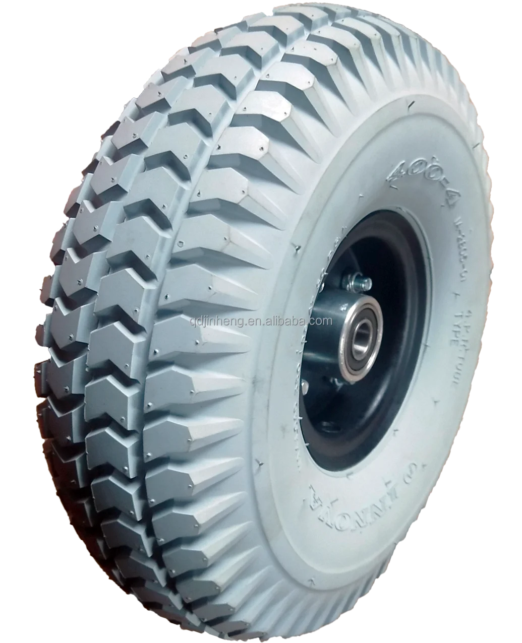 Pneumatic Rubber Wheel Grey Color Wheelchair Wheel 400-8 - Buy 12 Inch ...